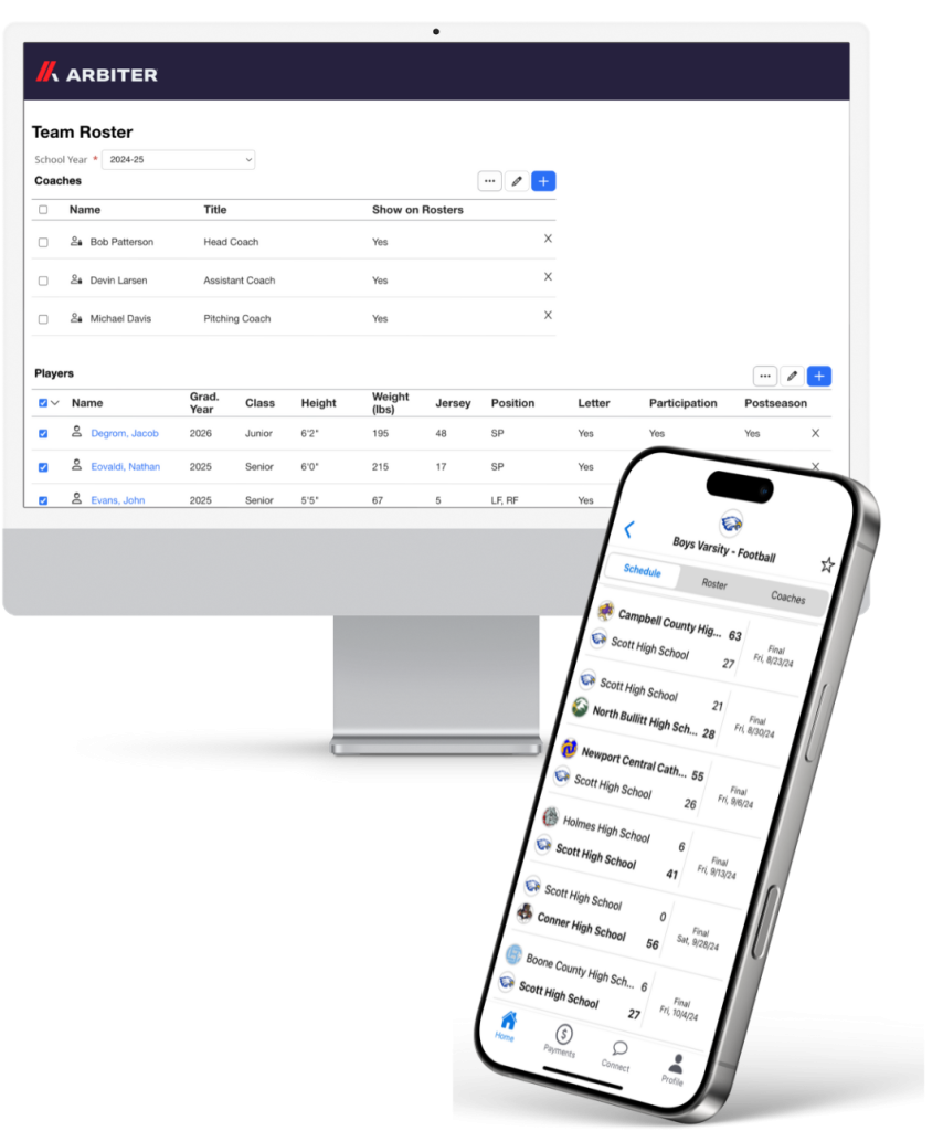 School Event Scheduling Software for Sports & Activities